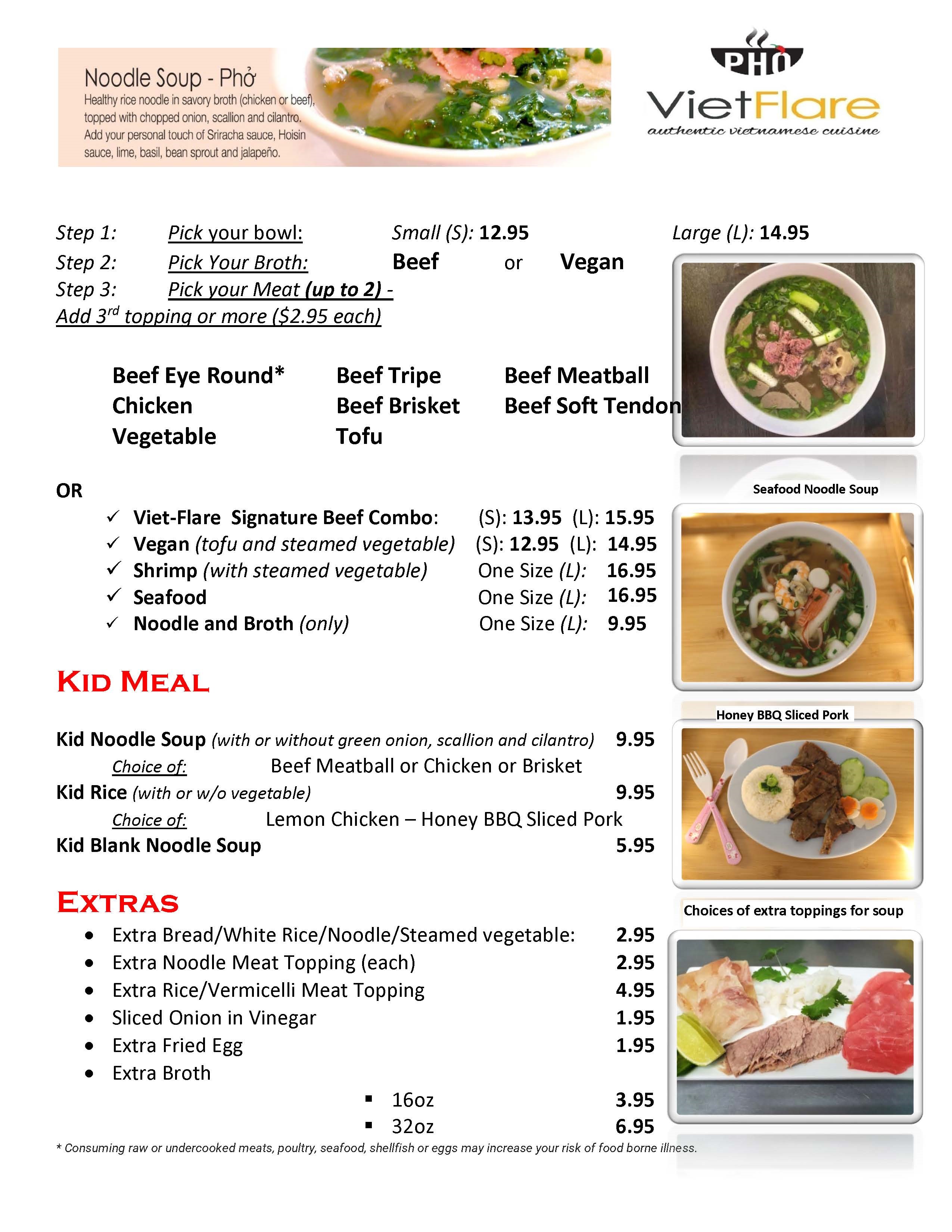 VietFlare Restaurant – The most authentic Vietnamese noodle soup in town